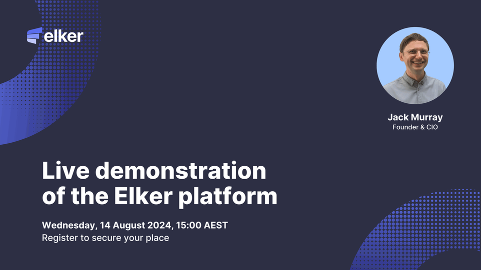 Elker Webinar - Live Demonstration of the Elker Platform