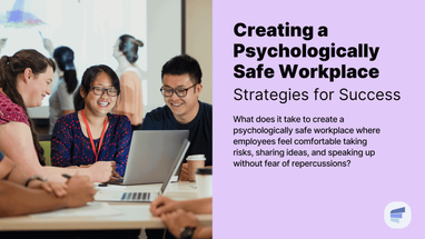 Creating a Psychologically Safe Workplace - Elker
