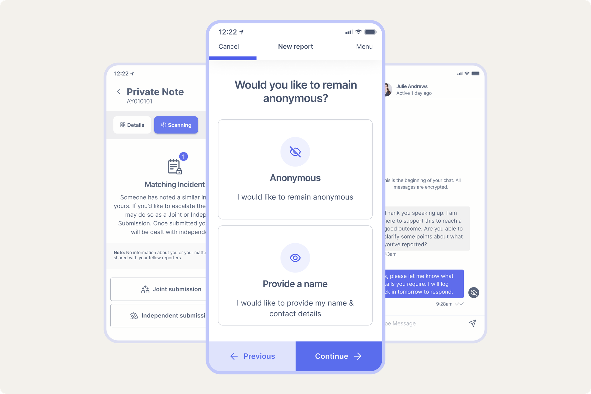 A Full-Featured Anonymous Reporting Platform | Elker